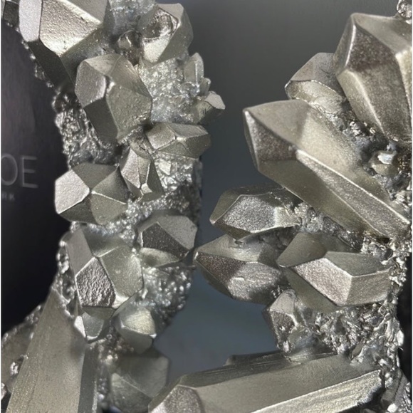 Rachel Zoe | Accents | Host Pick 2 Rachel Zoe 4x4 Resin Silver Crystal ...